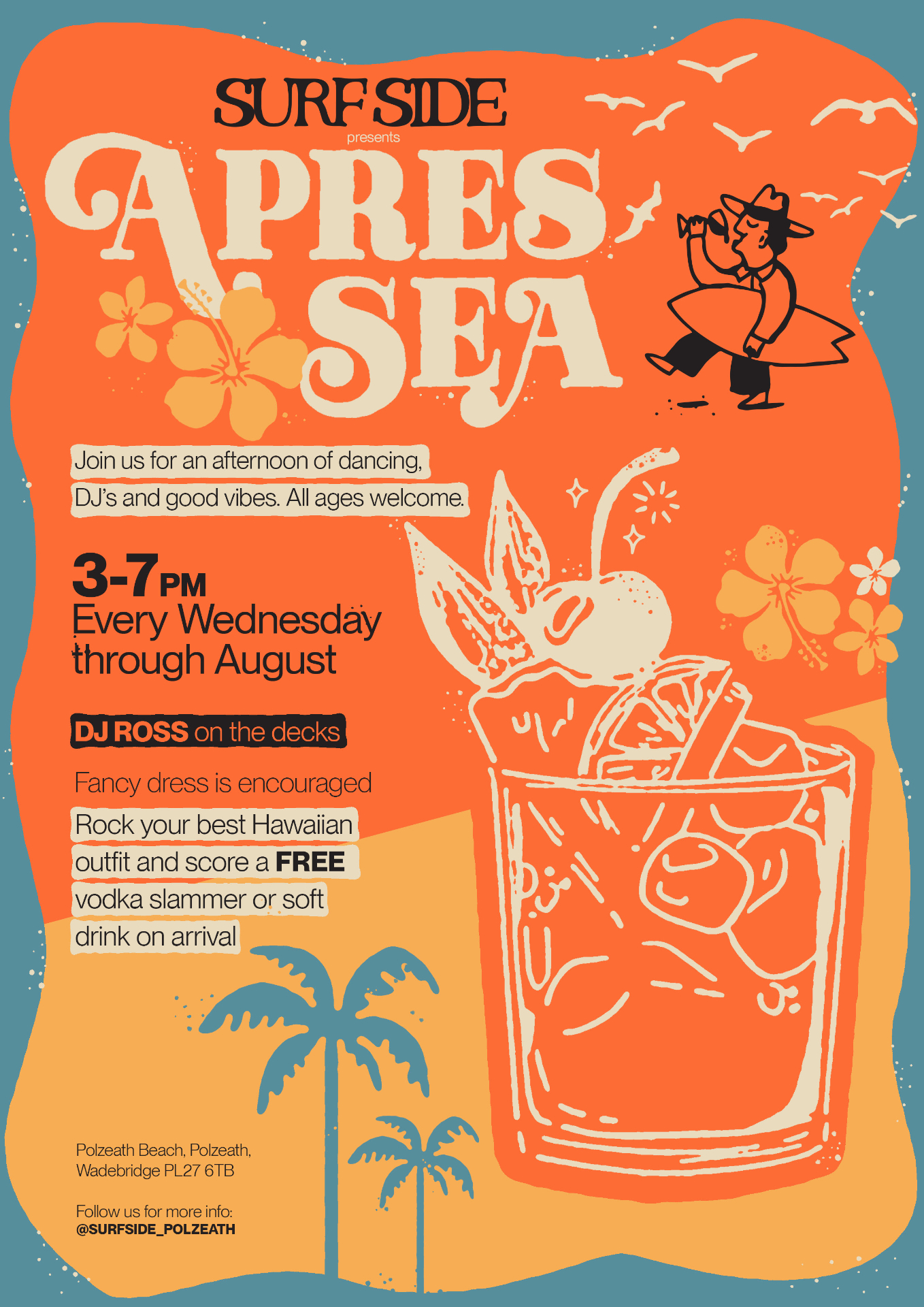 Our Menu | Drinks & Seasonal Food | Surfside Polzeath Cornwall